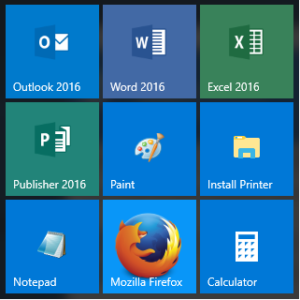 SCCM Deploy – Windows 10 – Setting up Custom Tiles Menu for Default User